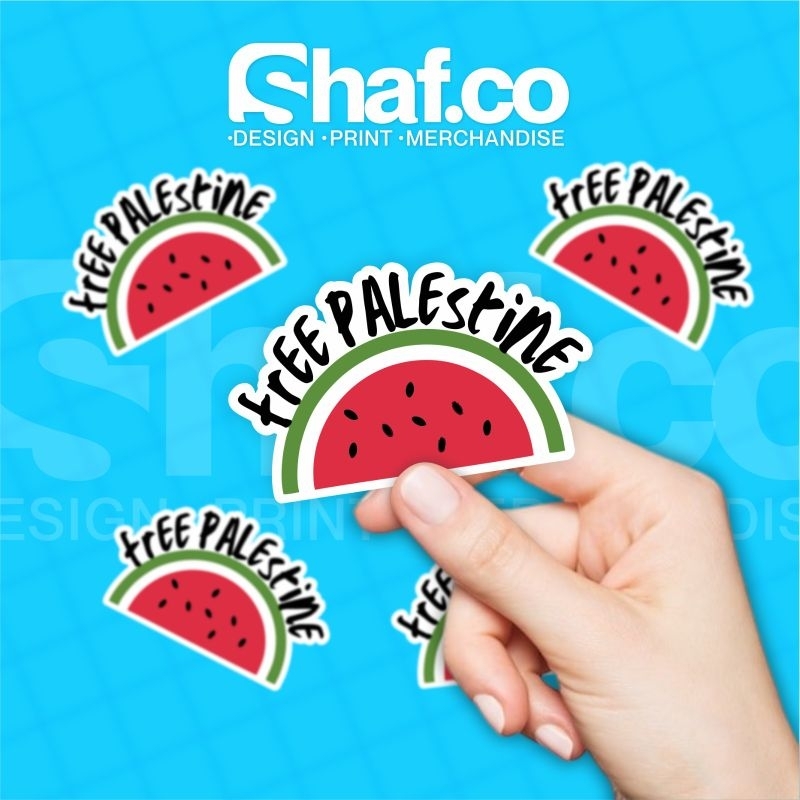 Jual STICKER FREE PALESTINE SEMANGKA VIRAL KEREN | Shopee Indonesia