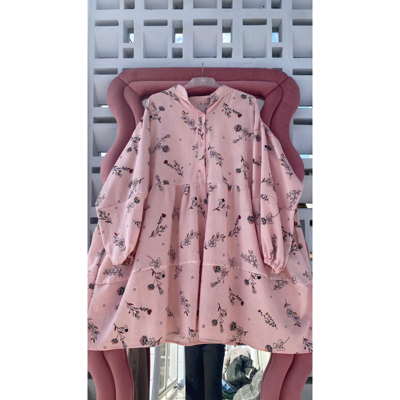 Jual BB 90-130 KG Atasan beca Jumbo LD 15O Motif Cantik Tunik Jumbo ...