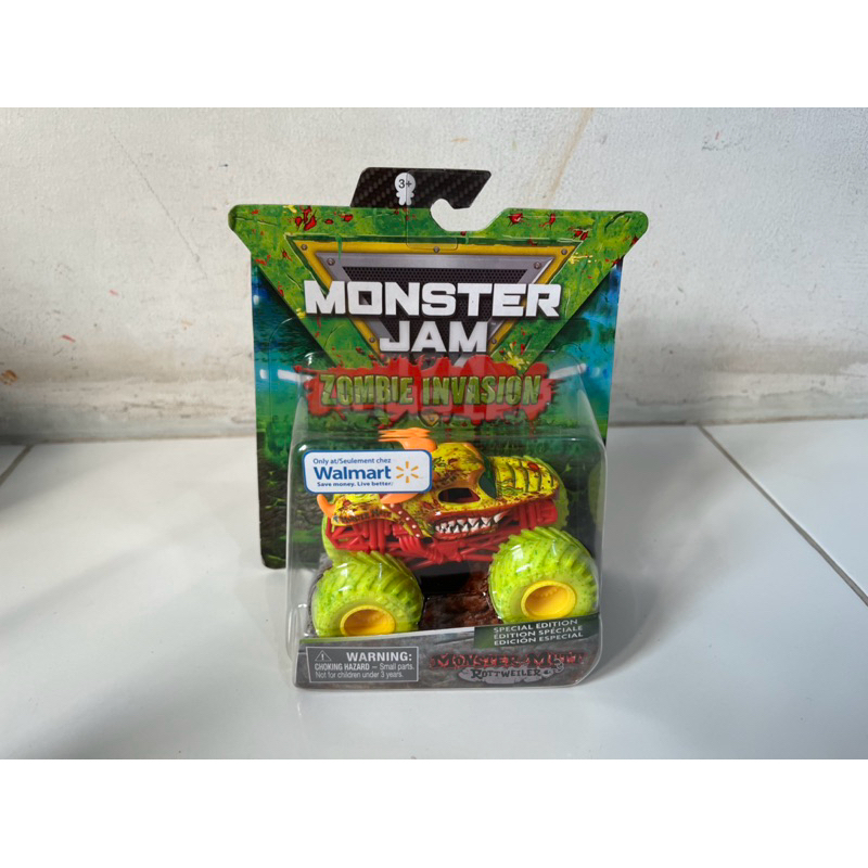 Jual MONSTER JAM ZOMBIE INVASION Rottweiler Monster Mutt limited ...