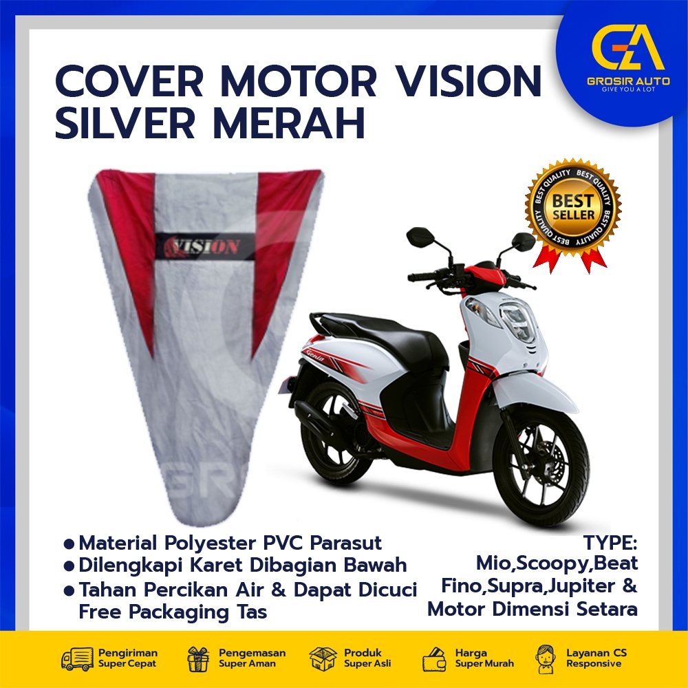 Jual Cover Motor / Pelindung Sarung Motor / Penutup Motor Mio Soul ...
