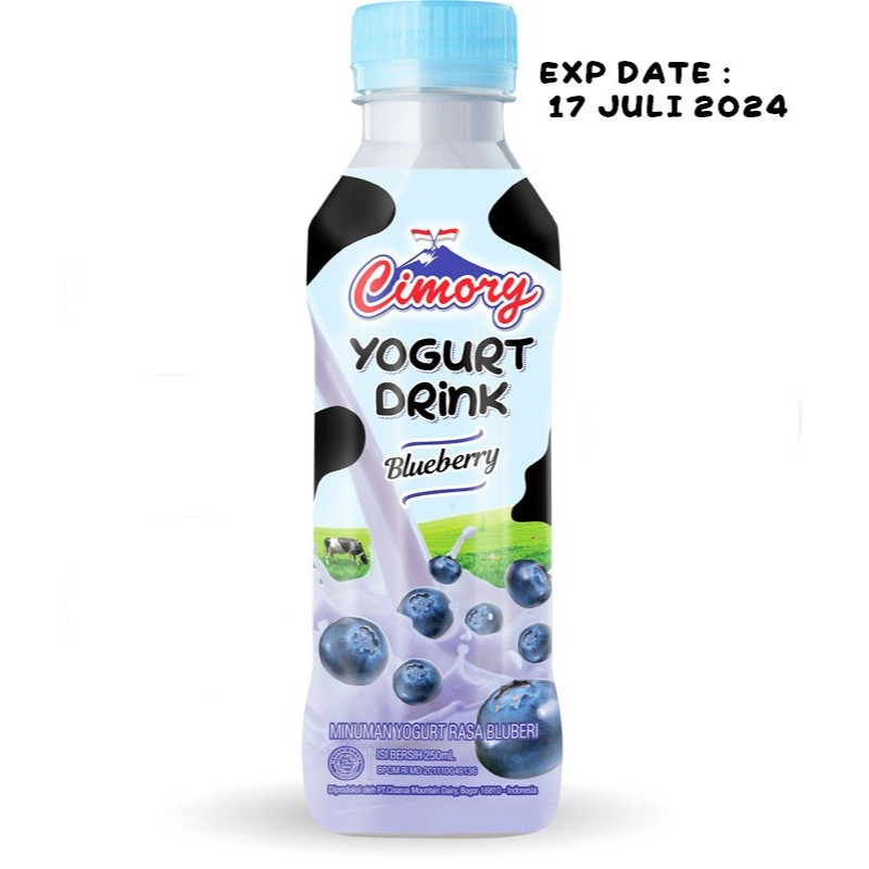 Jual Cimory Yogurt Drink Blueberry [250mL] | Shopee Indonesia