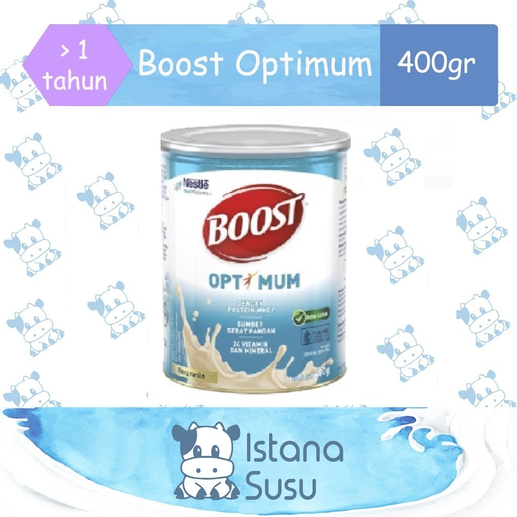 Jual Boost Optimum Prebio Susu Bubuk Kaleng 400gr | Shopee Indonesia