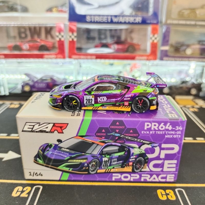 Jual POP RACE NSX GT3 EVA RACING | Shopee Indonesia
