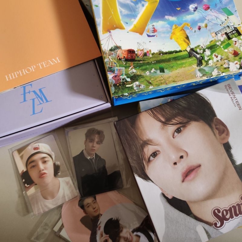 Jual [BACA DESKRIPSI] SEVENTEEN OFFICIAL Photocard Album Digipack SEMICOLON FML DELUXE ...