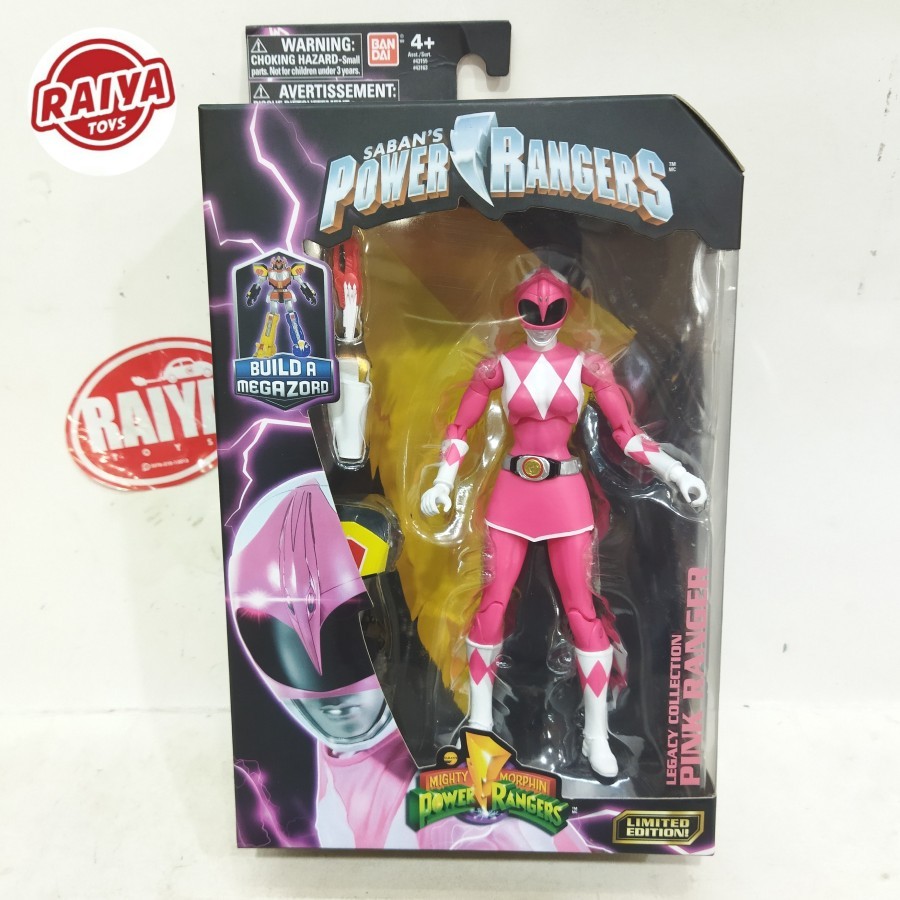 Jual MIGHTY MORPHIN POWER RANGERS Pink Ranger MMPR LEGACY BAF MEGAZORD ...