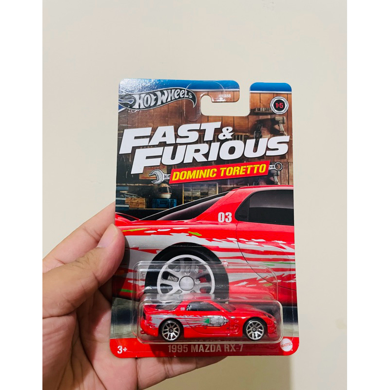 Jual HOT WHEELS 1995 MAZDA RX-7 SERI FAST FURIOUS 2024 DOMINIC TORETTO ...