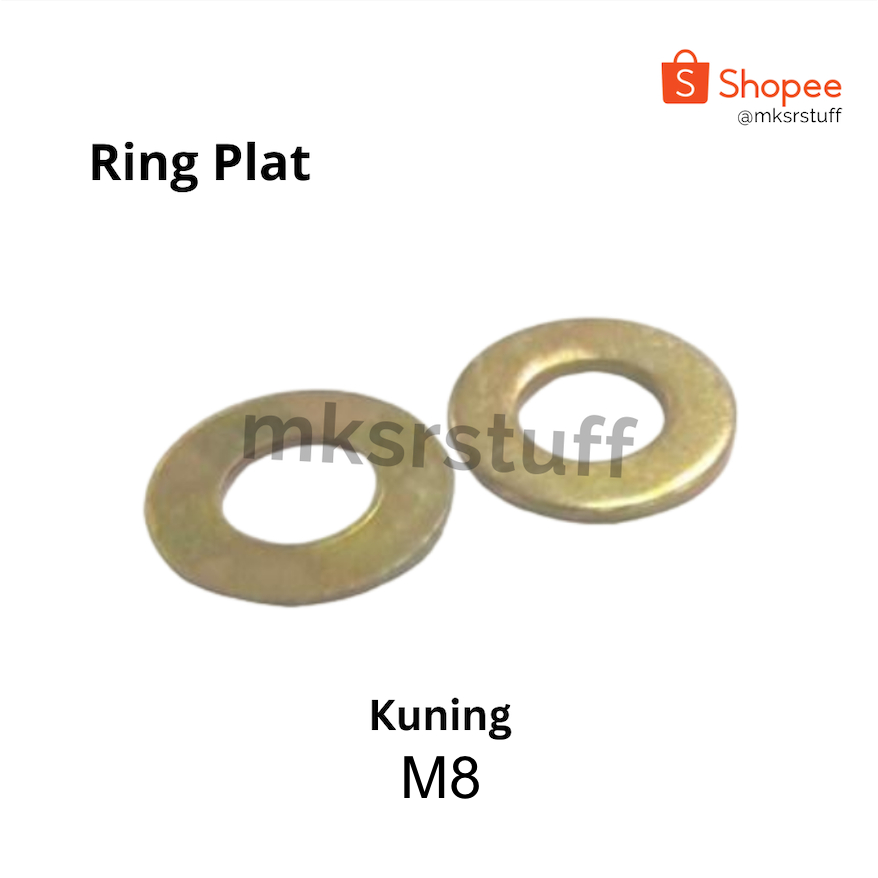 Jual M8 - Ring Plat Kuning | Shopee Indonesia