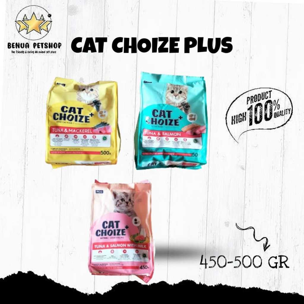 Jual CAT CHOIZE PLUS FRESHPACK MAKANAN KUCING DRY CATFOOD 450-500 GR ...