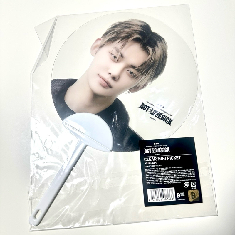 Jual TXT YEONJUN IMAGE PICKET MINI CLEAR IMPICK ACT LOVESICK JAPAN ...