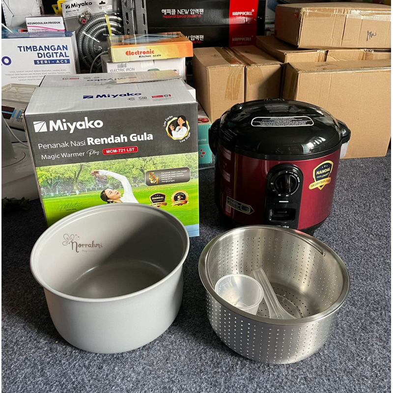 Jual Magic Com Miyako MCM 721 LST Rice Cooker Magic com Low sugar/cargo ...