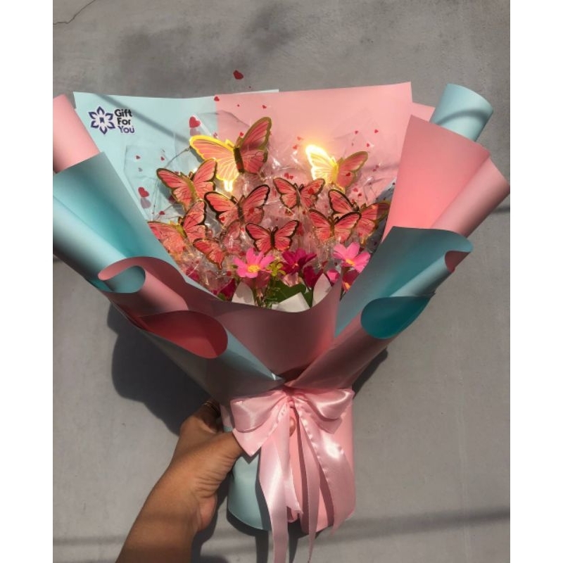 Jual Bucket led kupu kupu / bucket lampu / bucket butterfly | Shopee ...