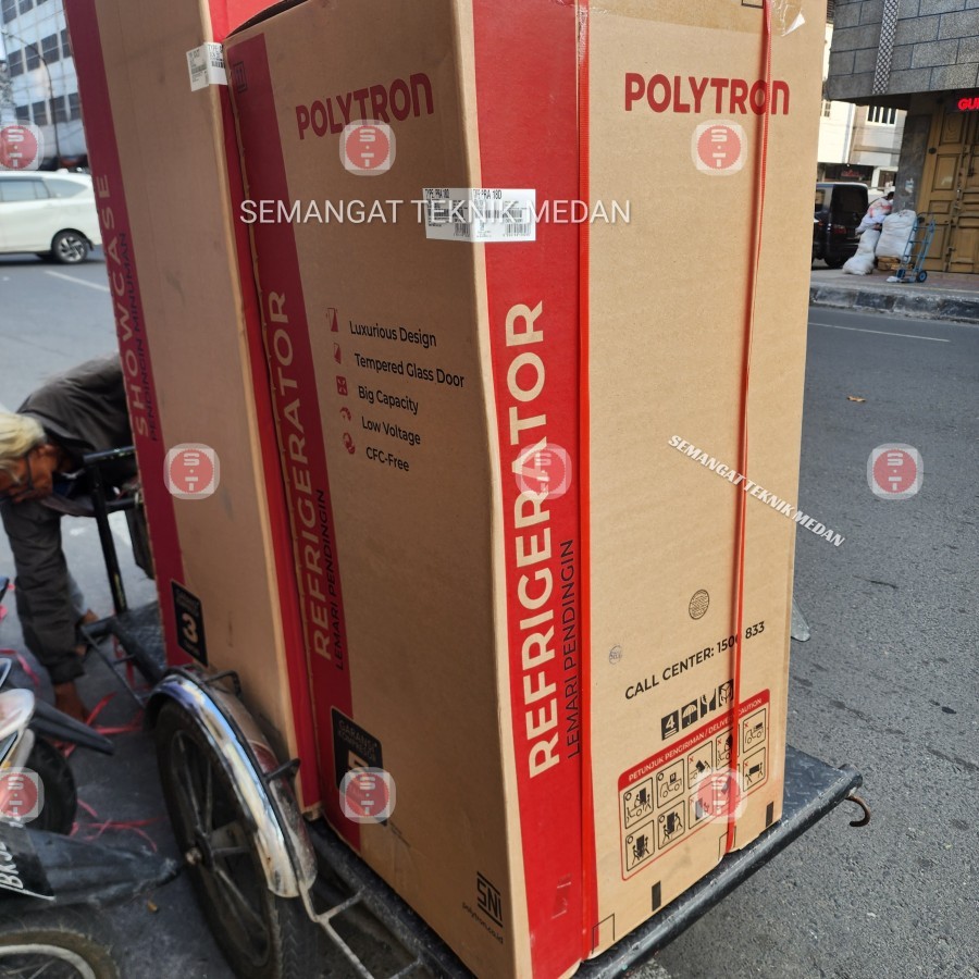 Jual PRA 18DMY 18 DMY KULKAS 1 PINTU BELLEZA 180L 180 L LITER POLYTRON ...