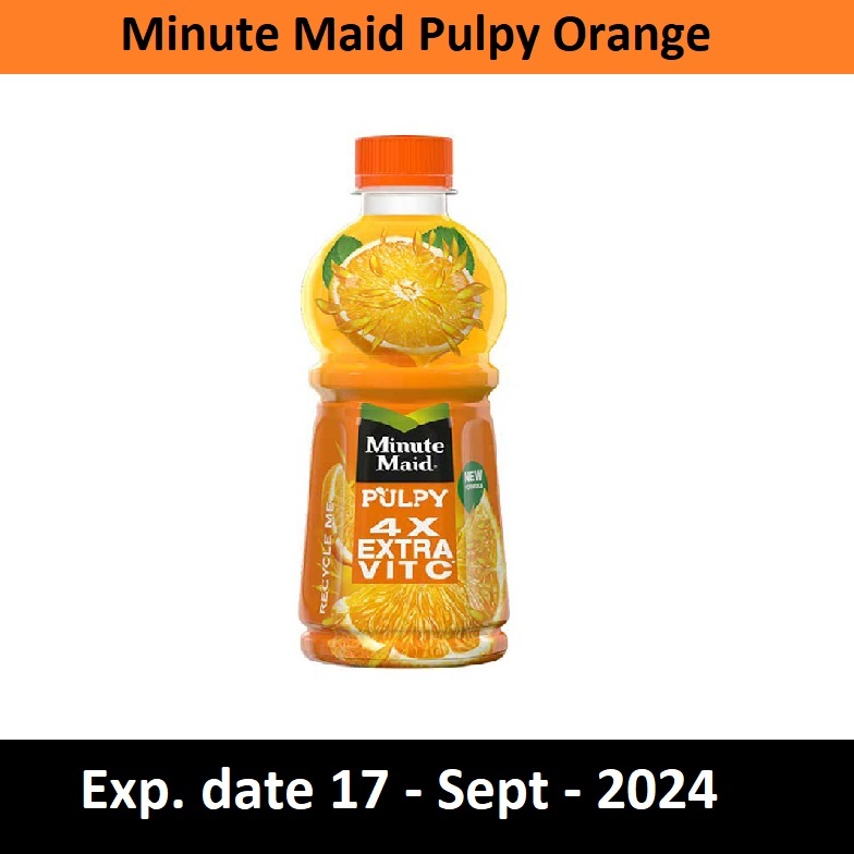 Jual minute maid pulpy orange | botol 300 ml | Shopee Indonesia