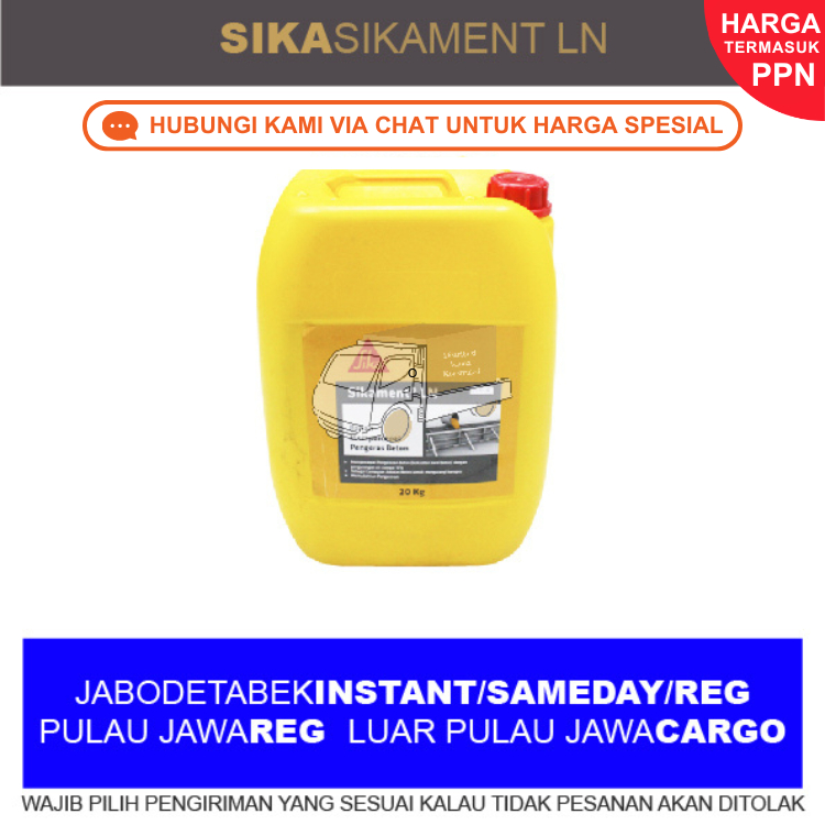 Jual Sikament LN 20 kg obat beton untuk pengerasan beton Superplasticizer | Shopee Indonesia