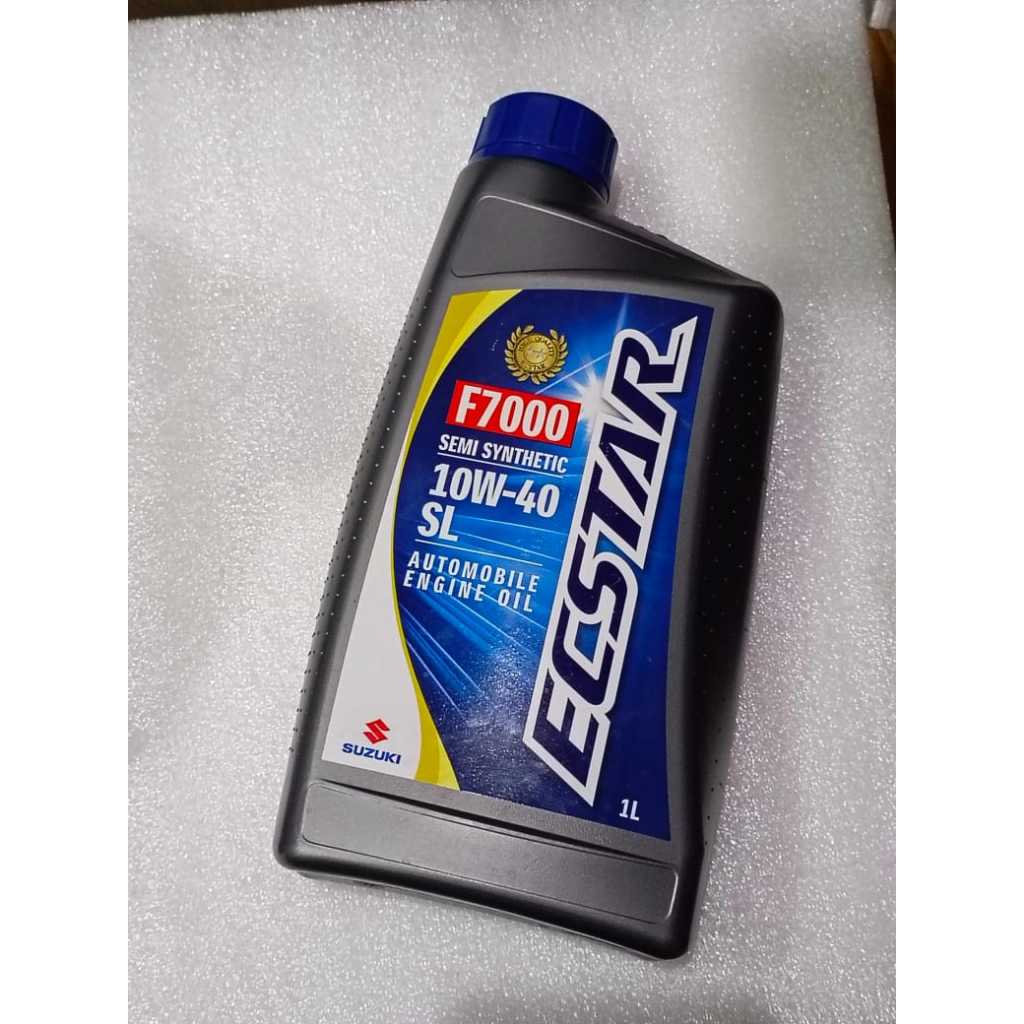 Jual Oli Ecstar SGO 10w 40 SL Semi Synthetic (1 Liter) Original Suzuki ...