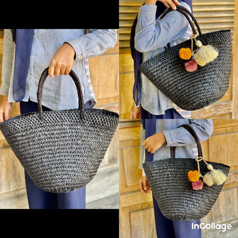 Jual Tas ember mendong hitam | Shopee Indonesia
