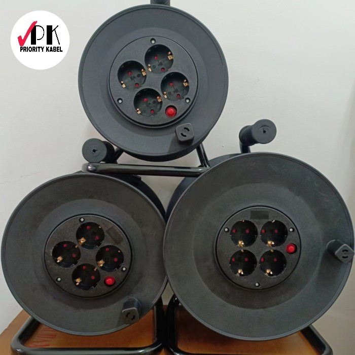 Jual Kabel Roll 15 25 50 Meter Gulungan Kabel Rol Kosong Proyek Asli ...