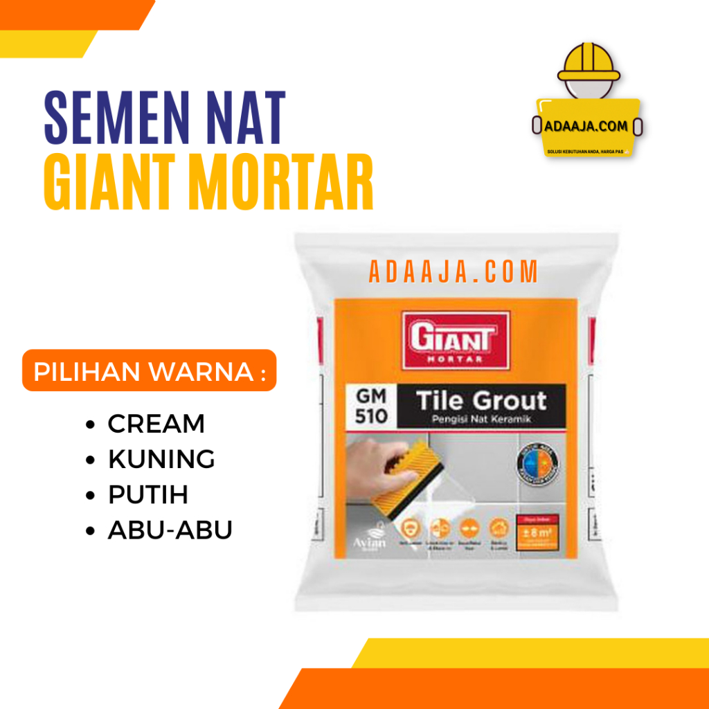 Jual Semen Nat Keramik Pengisi Rongga Keramik Tile Grout Cream Putih ...