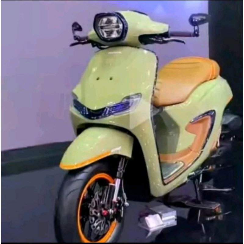 Jual Cover Kulit Jok Custom Stylo 160 Vespa Matic Polytron fox R ...