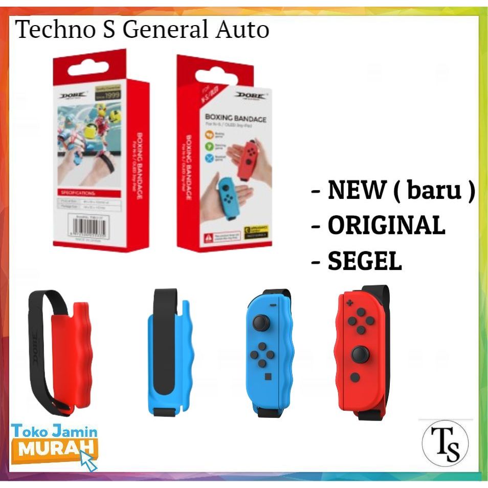 Jual Dobe Nintendo Switch Boxing Grip Fitness Fitnes Boxing Joy Con ...