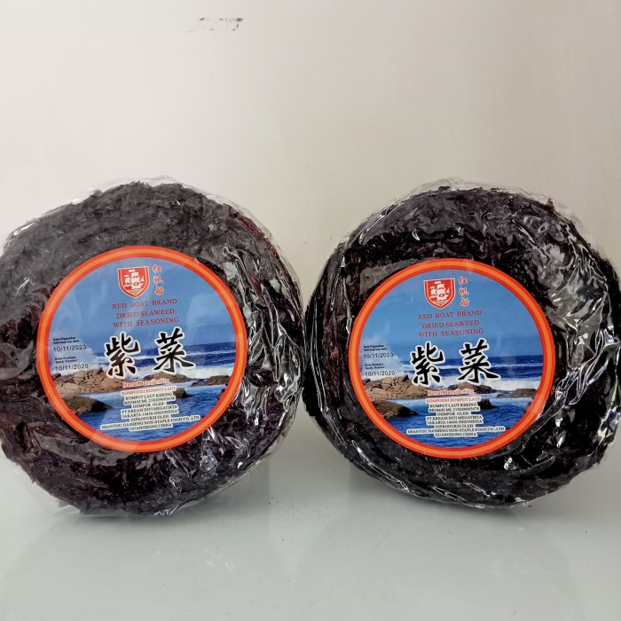 Jual RUMPUT LAUT KERING IMPORT RED BOAT CICHAI ZI CHAI CICAI ZI CAI ...