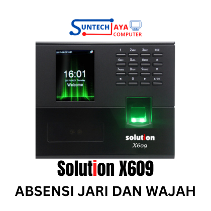 Jual Mesin absensi jari dan wajah solution X609/Bisa Absensi dan Akses Door | Shopee Indonesia