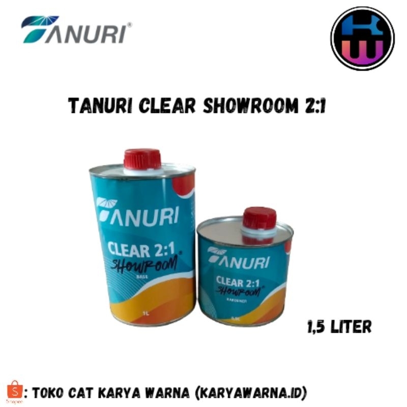 Jual Tanuri Clear Showroom 2:1 1500ml (Base + Hardener) | Shopee Indonesia