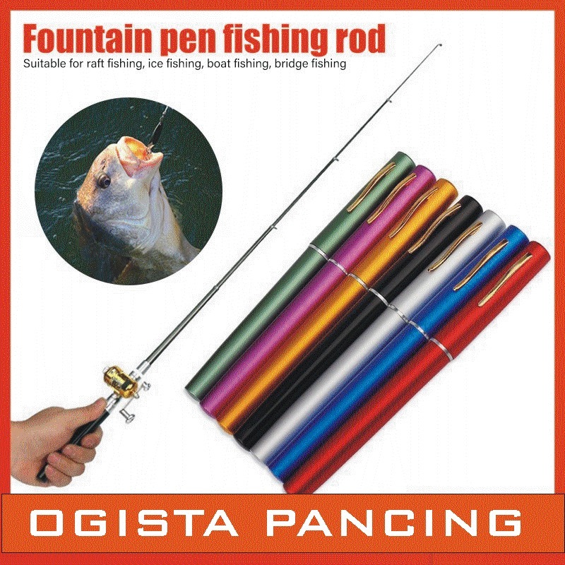 Jual PANCING PULPEN MINI II Fishing Rod Pen Portable II SET PANCING ...