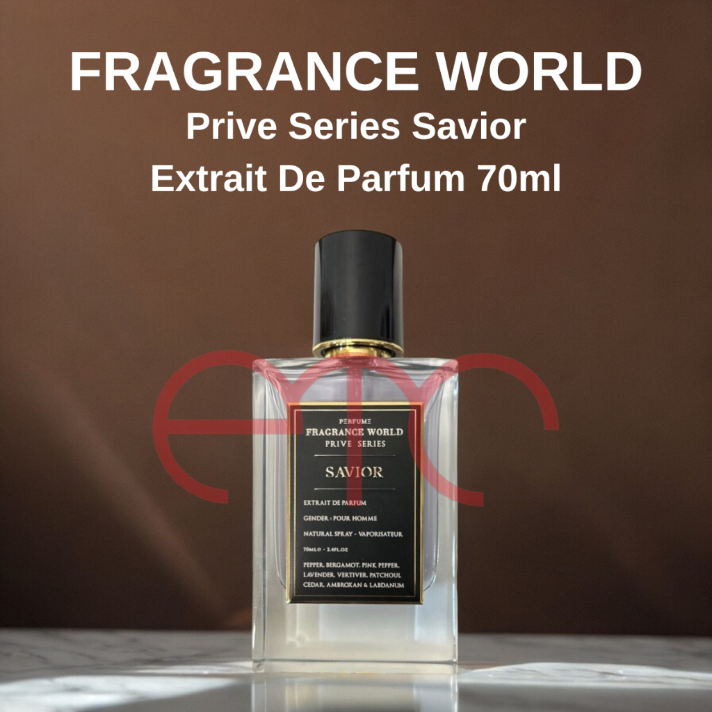 Jual Parfum Fragrance World Prive Series Savior Extrait De Parfum 70ml ...