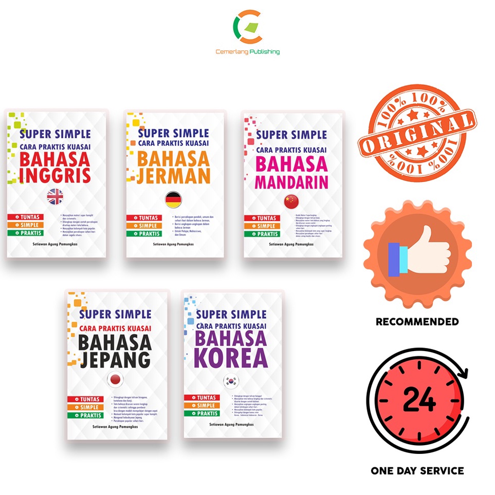 Jual KODE R34C Ready stok BEST SELLER Buku Super Simple Cara Praktis Kuasai Bahasa Mandarin ...