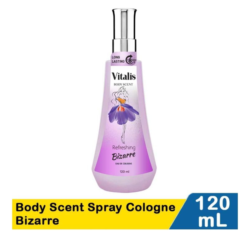 Jual vitalis body scent parfum spray cologne bizarre 120 ML | Shopee ...