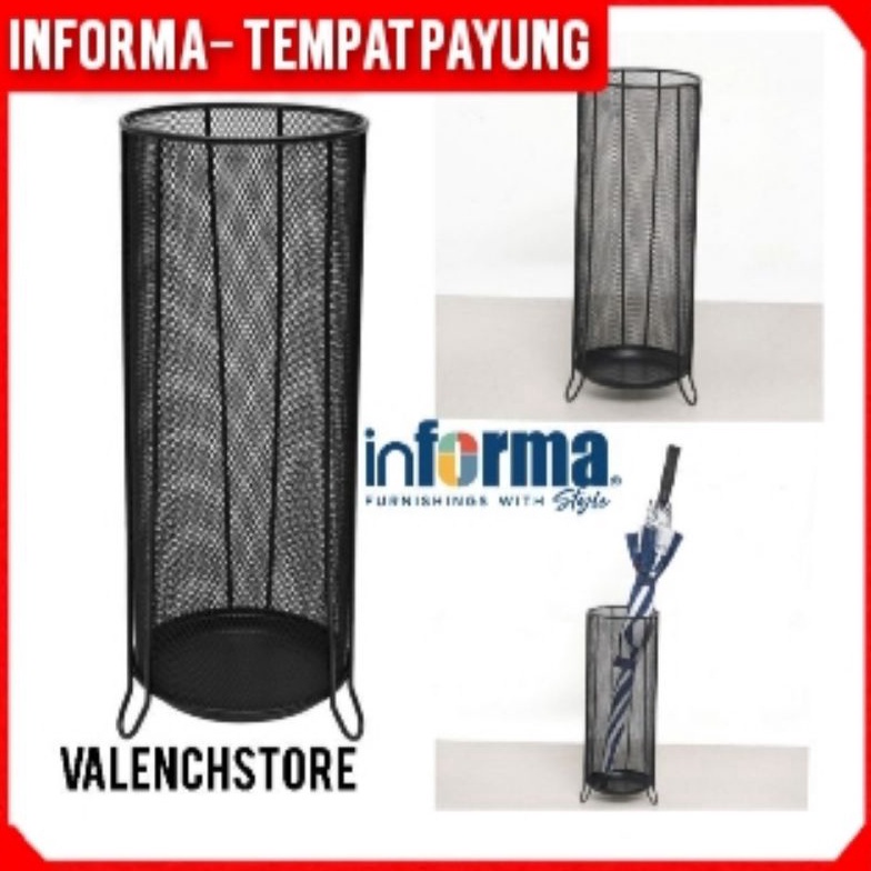 Jual KODE A69R INFORMA Tempat Payung Hitam Tempat Sapu Tempat Kemoceng ...