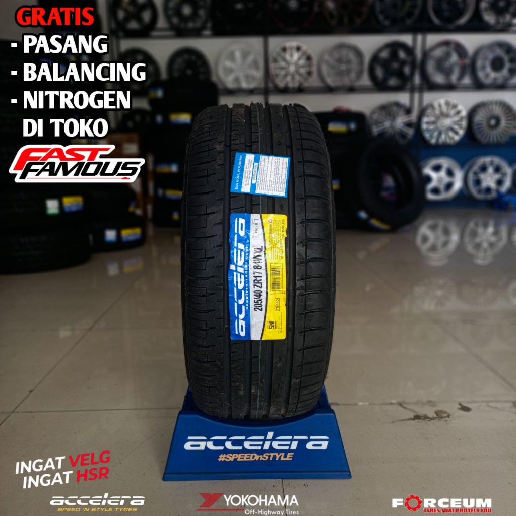 Jual Ban mobil 205/40 r17 accelera phi-r cocok untuk modif ceper ...