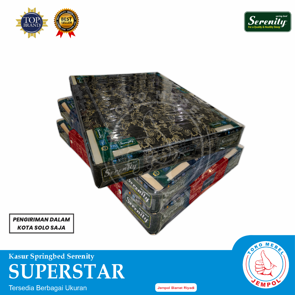 Jual Kasur Springbed Elite Serenity Superstar Garansi 15 Tahun Kasur