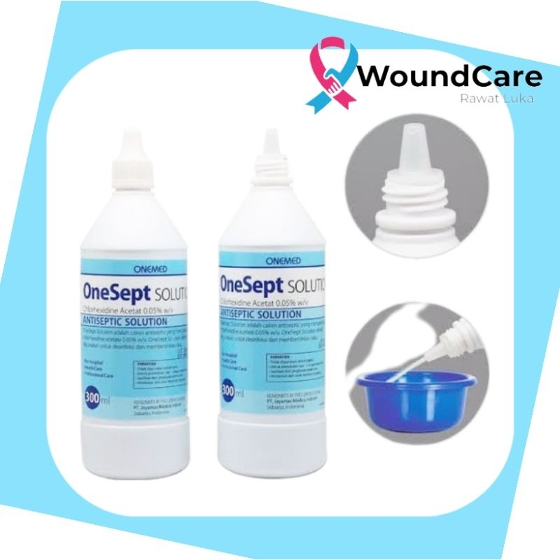 Jual OneSept Solution 300 Ml OSS Cairan Irigasi Untuk Rawat Luka ...