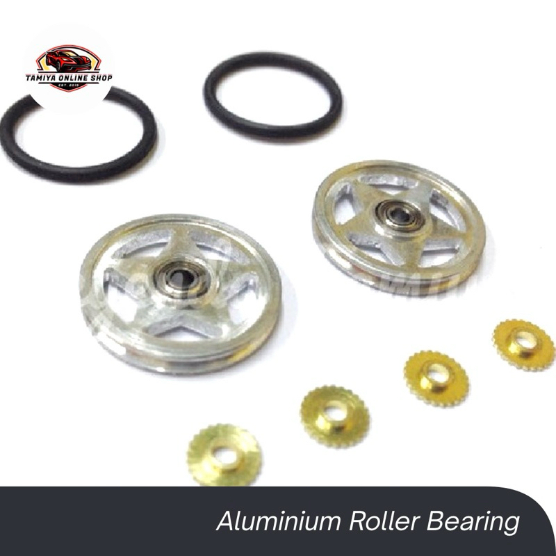 Jual Part Tamiya - Aluminium Roller Ball Bearing - Aluminum Race Rollers 17mm | Shopee Indonesia