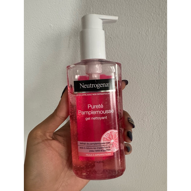 Jual NEUTROGENA Pink Grapefruit Face Cleansing Gel, Anti-Blemish, 1 ...
