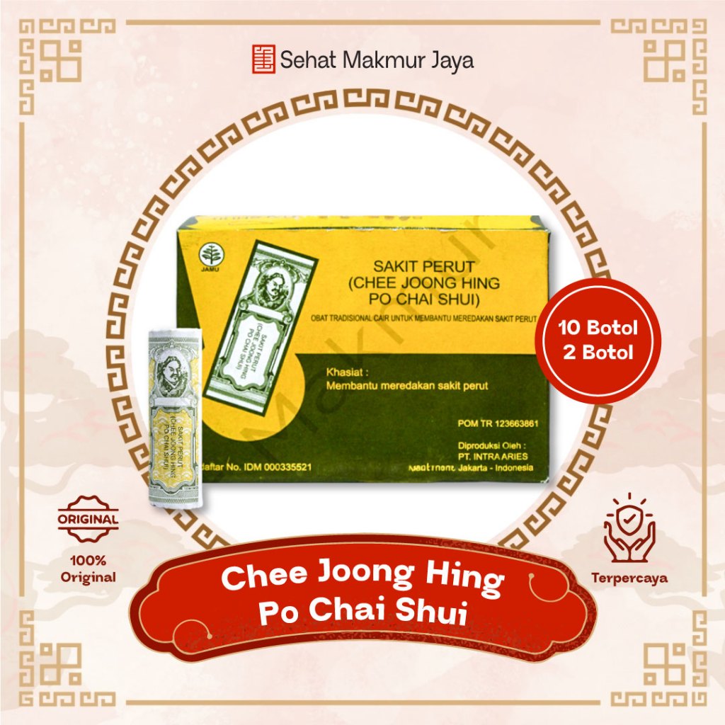 Jual Chee Joong Hing Po Chai Shui - Isi 10, 2 Botol | Shopee Indonesia