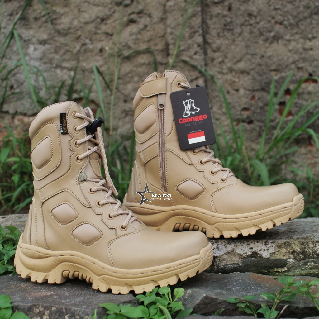 Jual Sepatu pdl tactical gurun polpp safety ujung besi tinggi 9inc ...