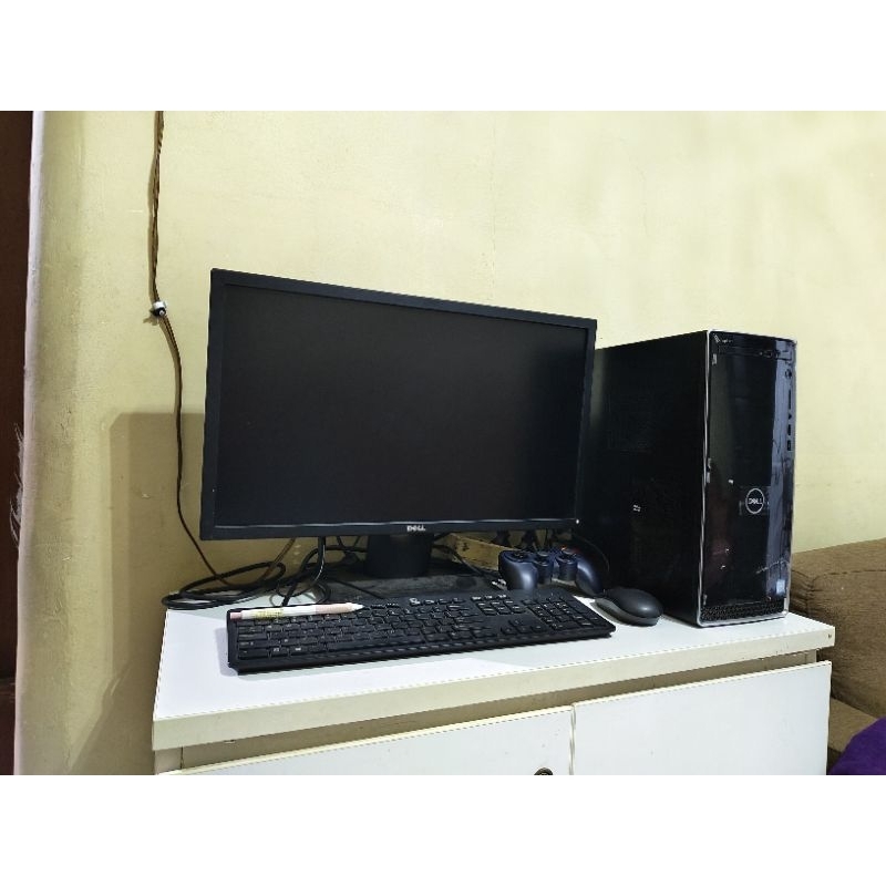 Jual Pc desktop merk Dell type inspiron 3650 core i5 gen6 16gb 1tb lcd ...