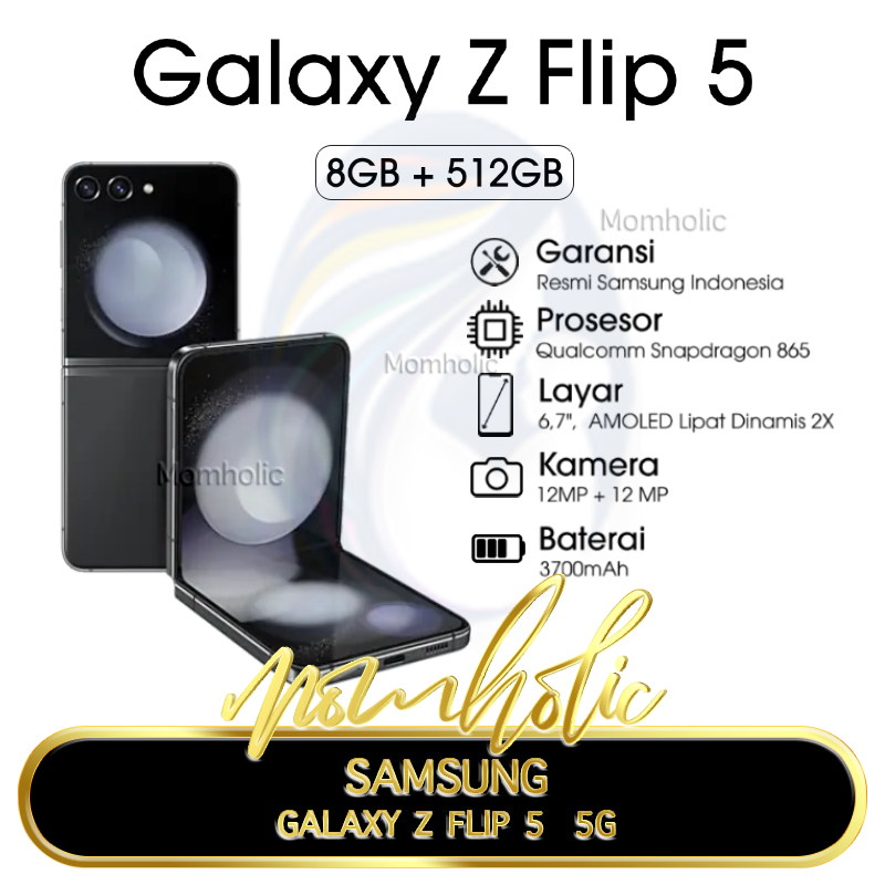 Jual SAMSUNG Galaxy Z Flip 5 5g 8/512gb NEW BNIB ( No Repack ) Garansi ...