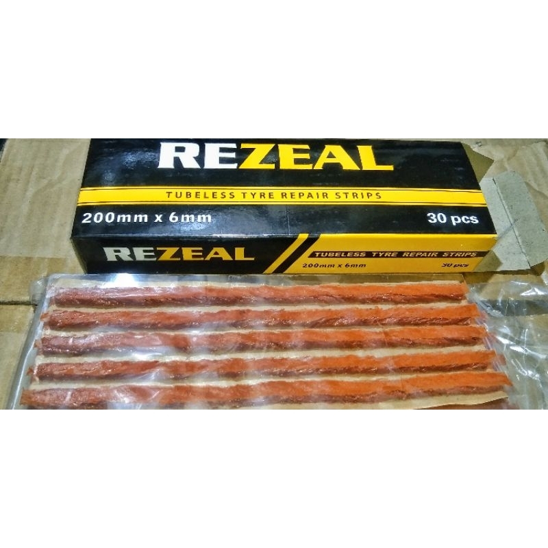 Jual Cacing tubeles rezeal / Karet tambal ban tubeles isi 1 box / karet ...