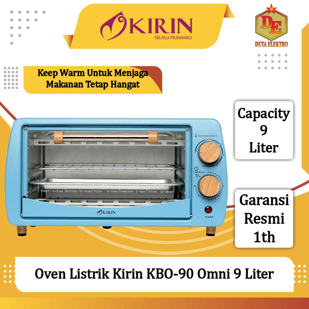 Jual Oven Listrik 9 Liter Kirin KBO 90 Omni | Shopee Indonesia