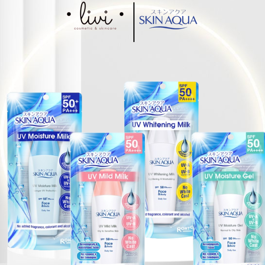 Jual LIVI - Skin Aqua Sunscreen | Shopee Indonesia