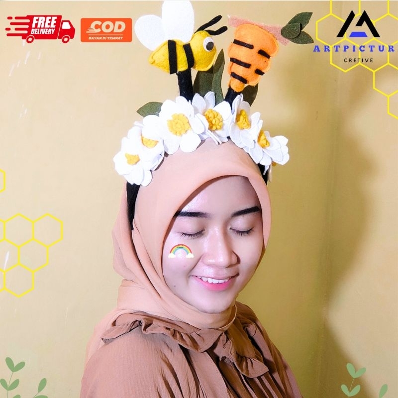 Jual Bando lebah dan madu/bandu bee/bando tawon/bando pentas/bando ...