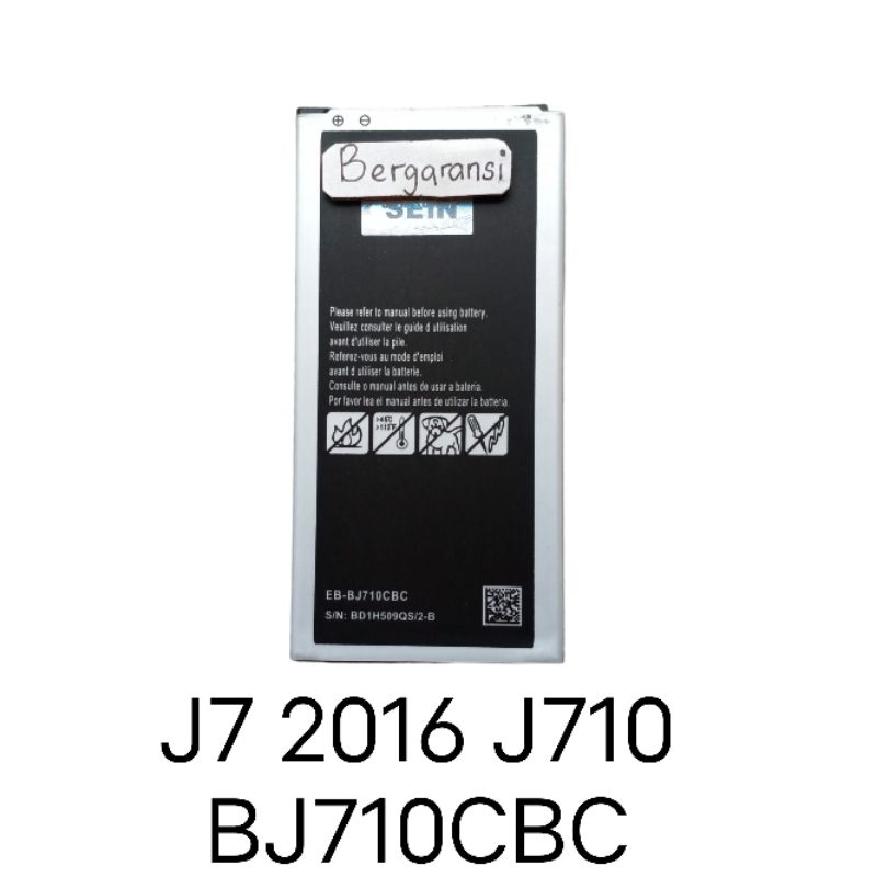 Jual BATERAI UNTUK SAMSUNG J7 2016 J710 EB-BJ710CBC BATRE BATERE BATRAY BATEREI BATRAI BATREI ...
