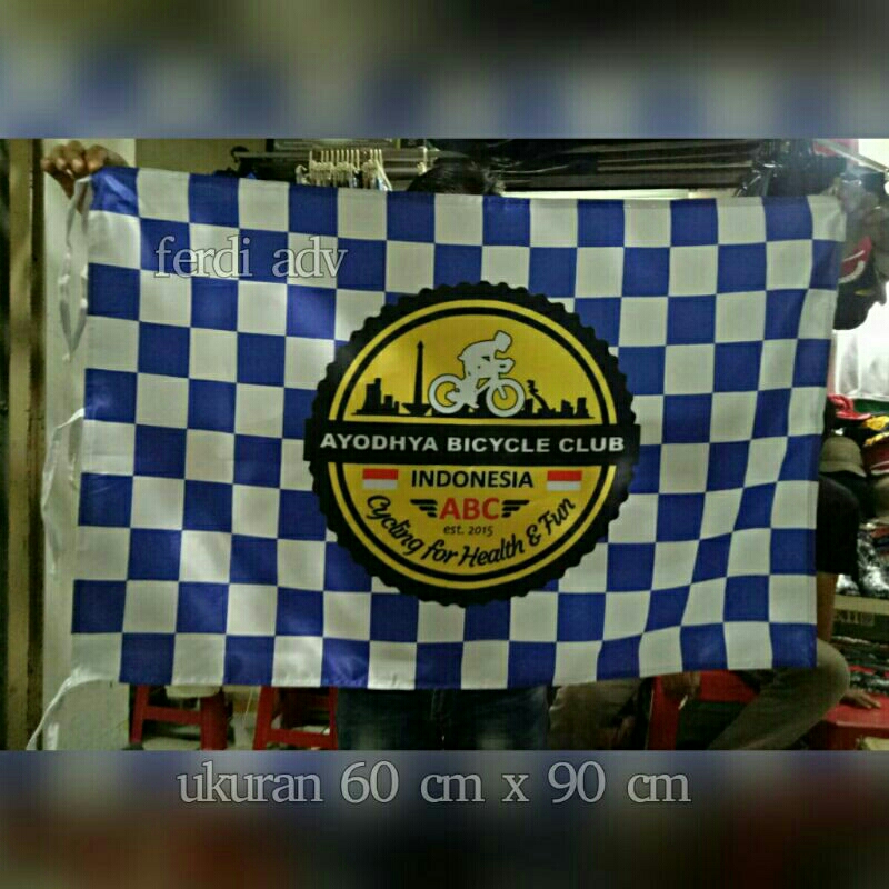 Jual Bendera star coustem pakai logo ukuran 60 cm x 90 cm | Shopee ...