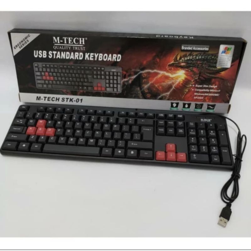 Jual Keyboard USB M-Tech | Shopee Indonesia