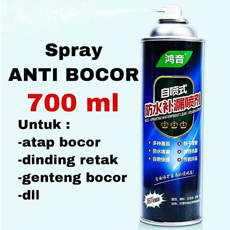 Jual Spray Anti Bocor Waterproof/Spray Leak Proof Tahan Air 700ML/Spray ...