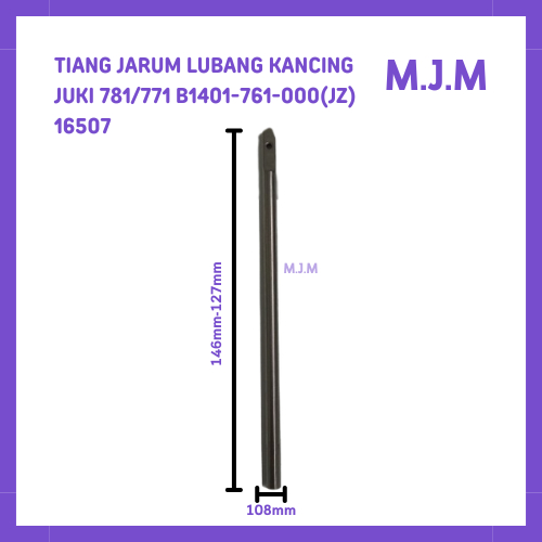 Jual Tiang Jarum mesin Lubang Kancing Juki 781/771 B1401-761-000 M.J.M-16507/ mesin jahit ...